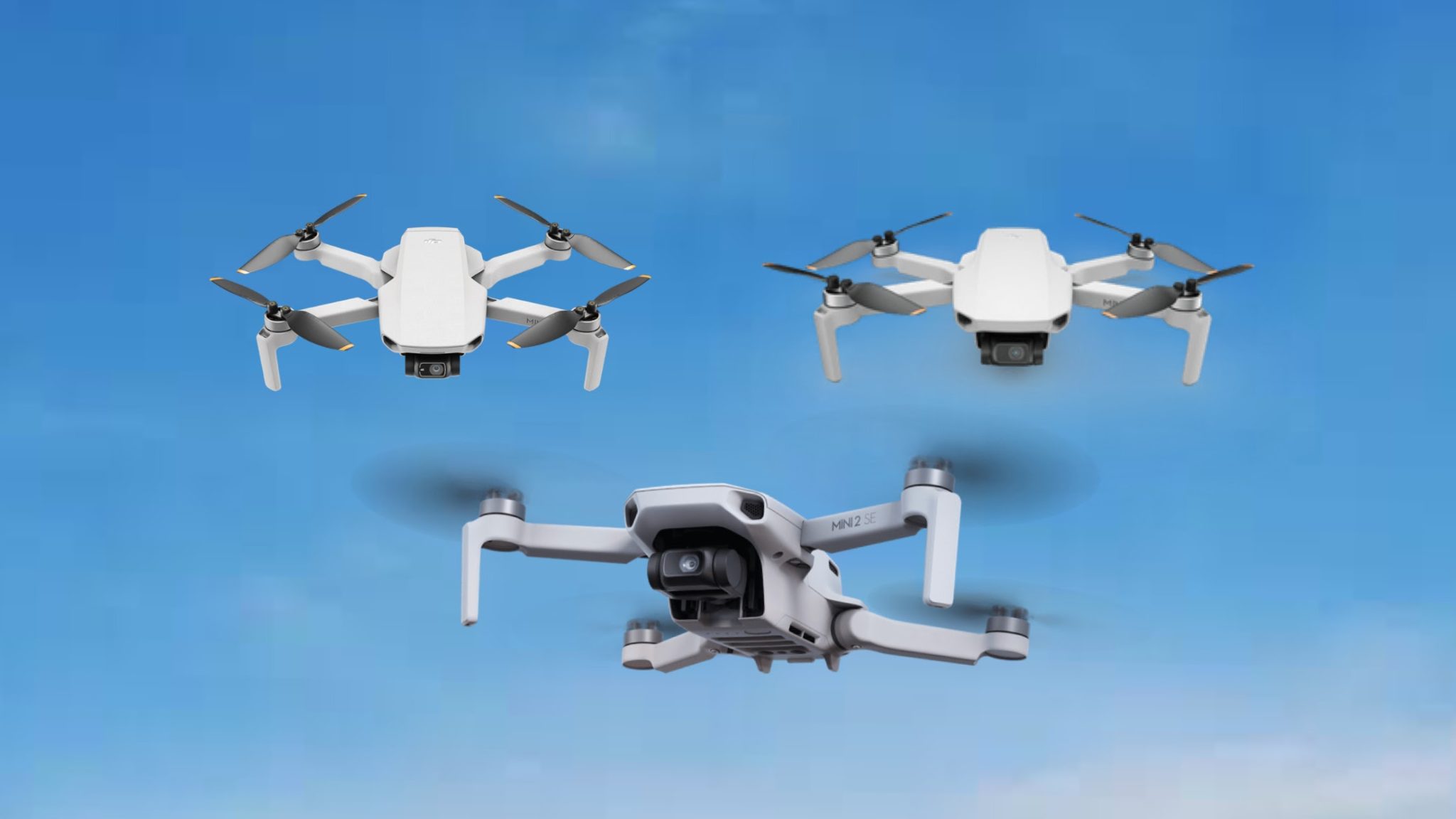 Comparação entre Mini 2 SE vs. Mini SE vs. Mini 2 – Dronemodelismo